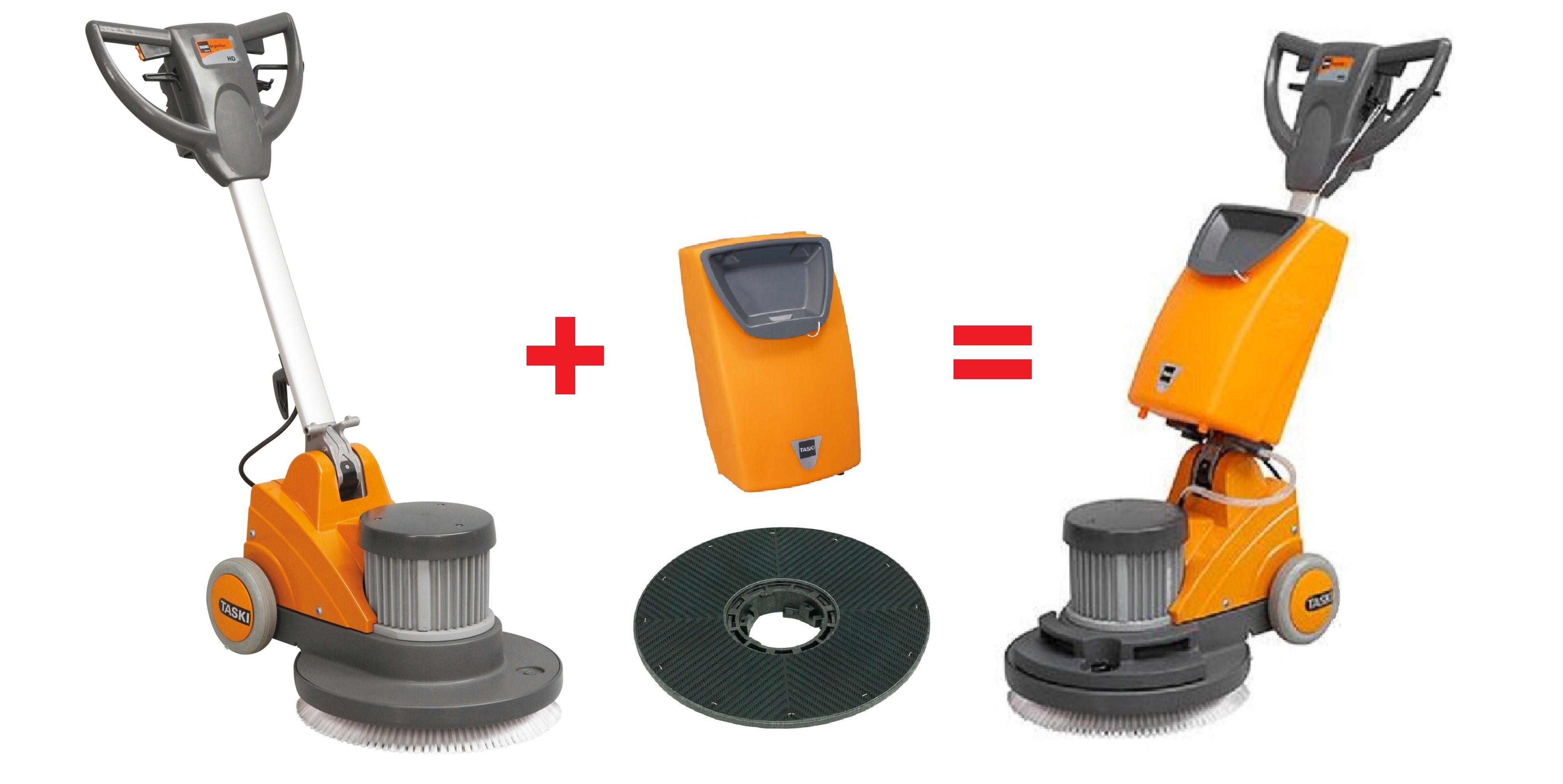 Ergodisc HD Szorowarka (komplet) - TASKI | Sklep internetowy Clean-Med